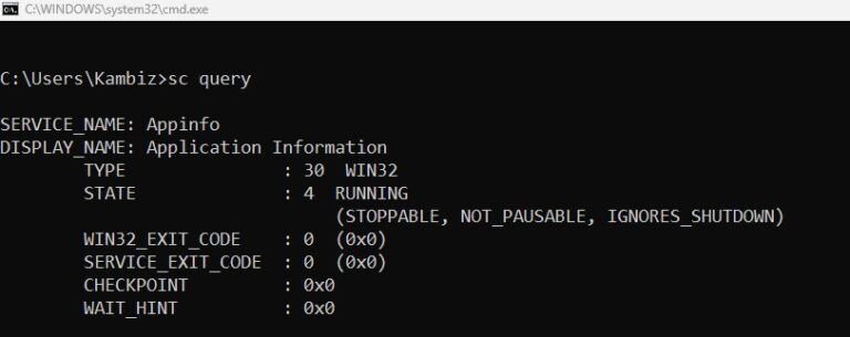 غیرفعال کردن سرویس ویندوز با دستور sc
